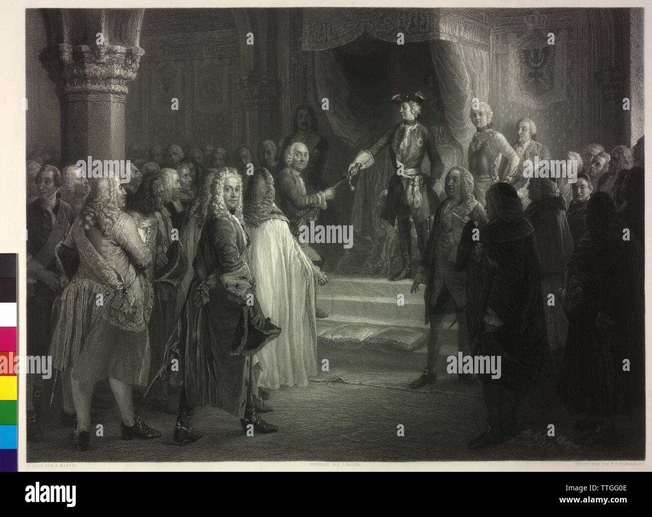 Prussian homage hi-res stock photography and images - Alamy
