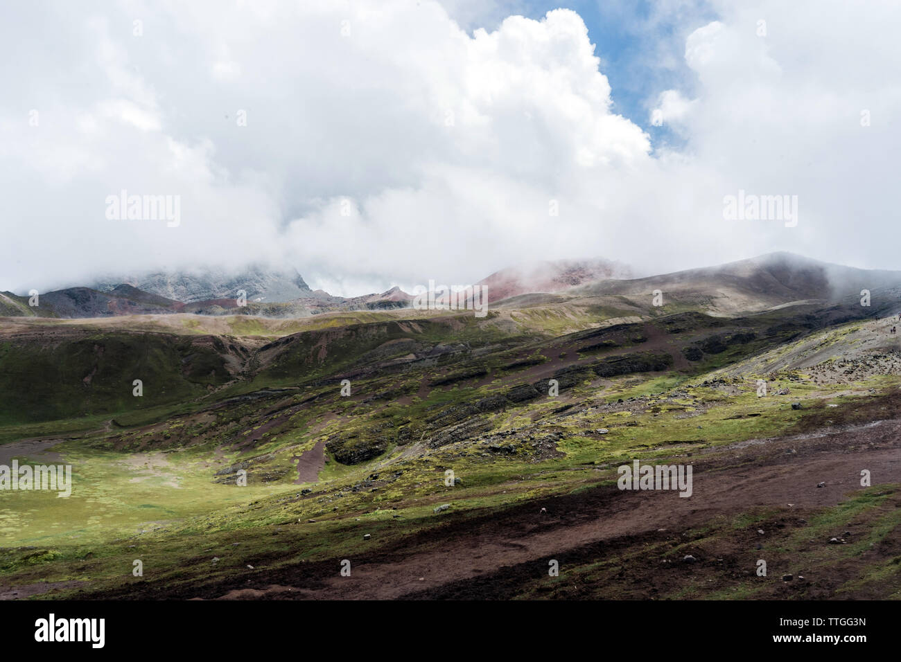 Andes Mountains Landscape Stock Photo - Alamy