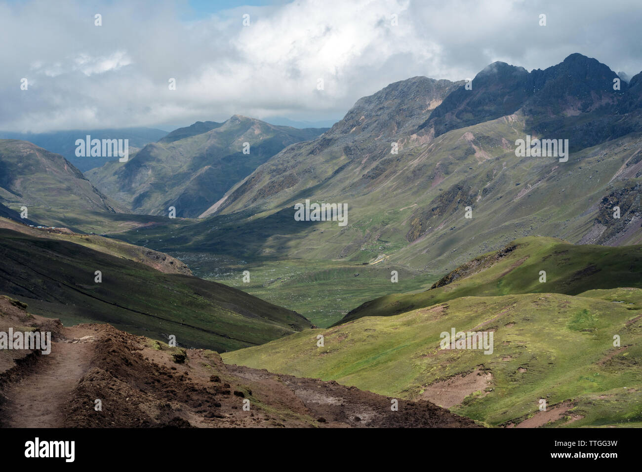 Andes Mountains Landscape Stock Photo - Alamy