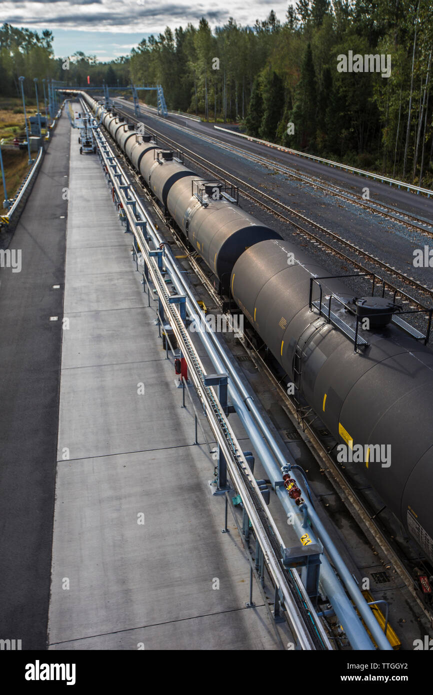 Rail tankers rail freight hi-res stock photography and images - Alamy