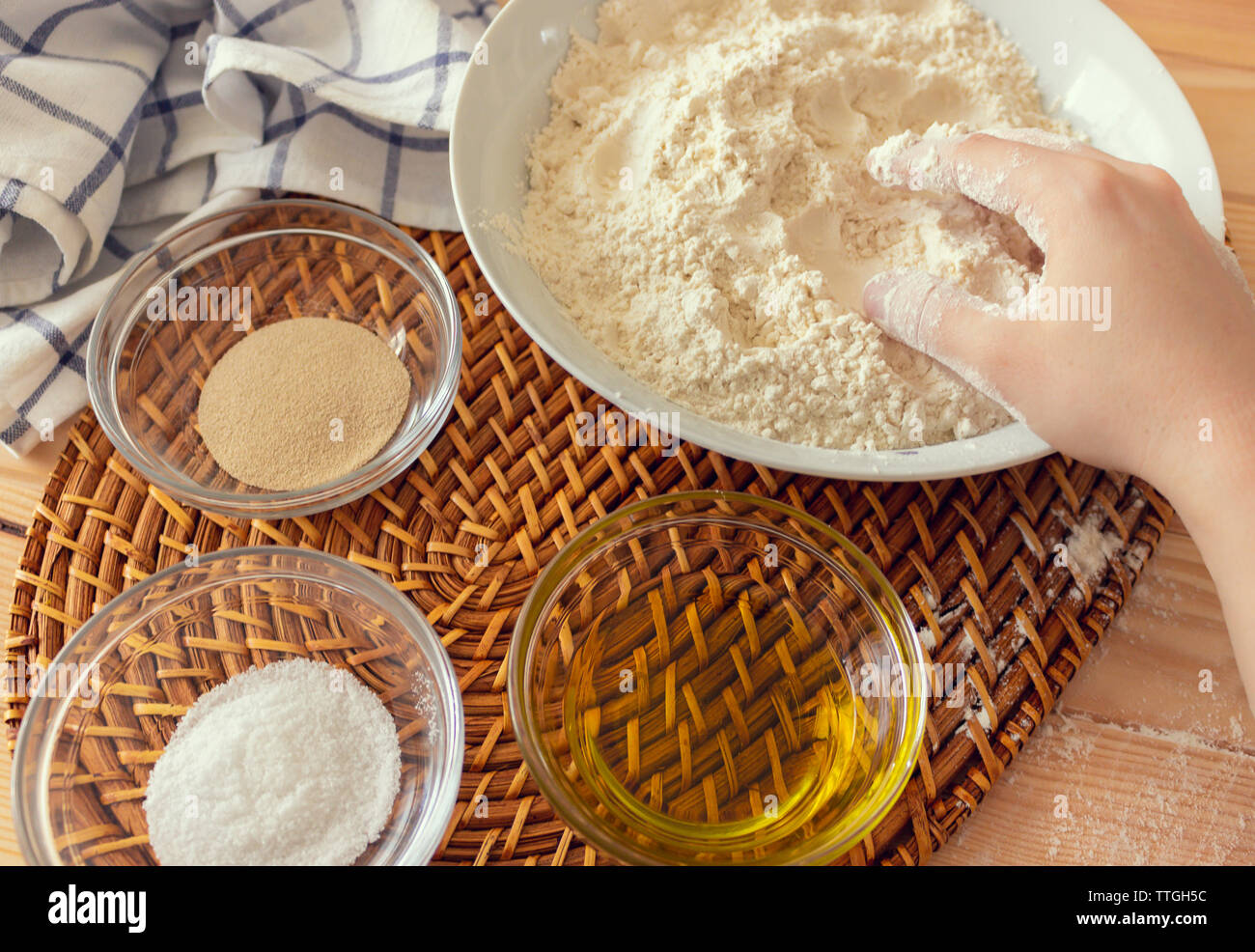 Natural and healthy ingredients prepared for cooking Stock Photo - Alamy