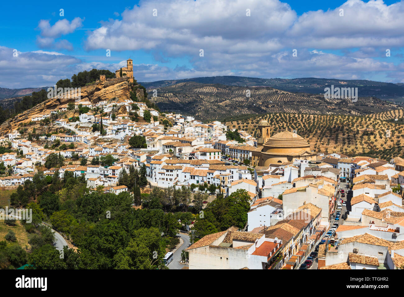 Montefrio castle hi-res stock photography and images - Alamy