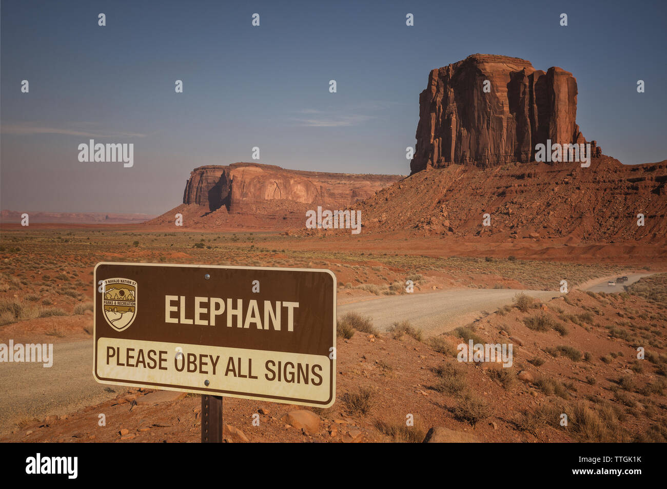 Monument Valley Rocks Stock Photo - Alamy