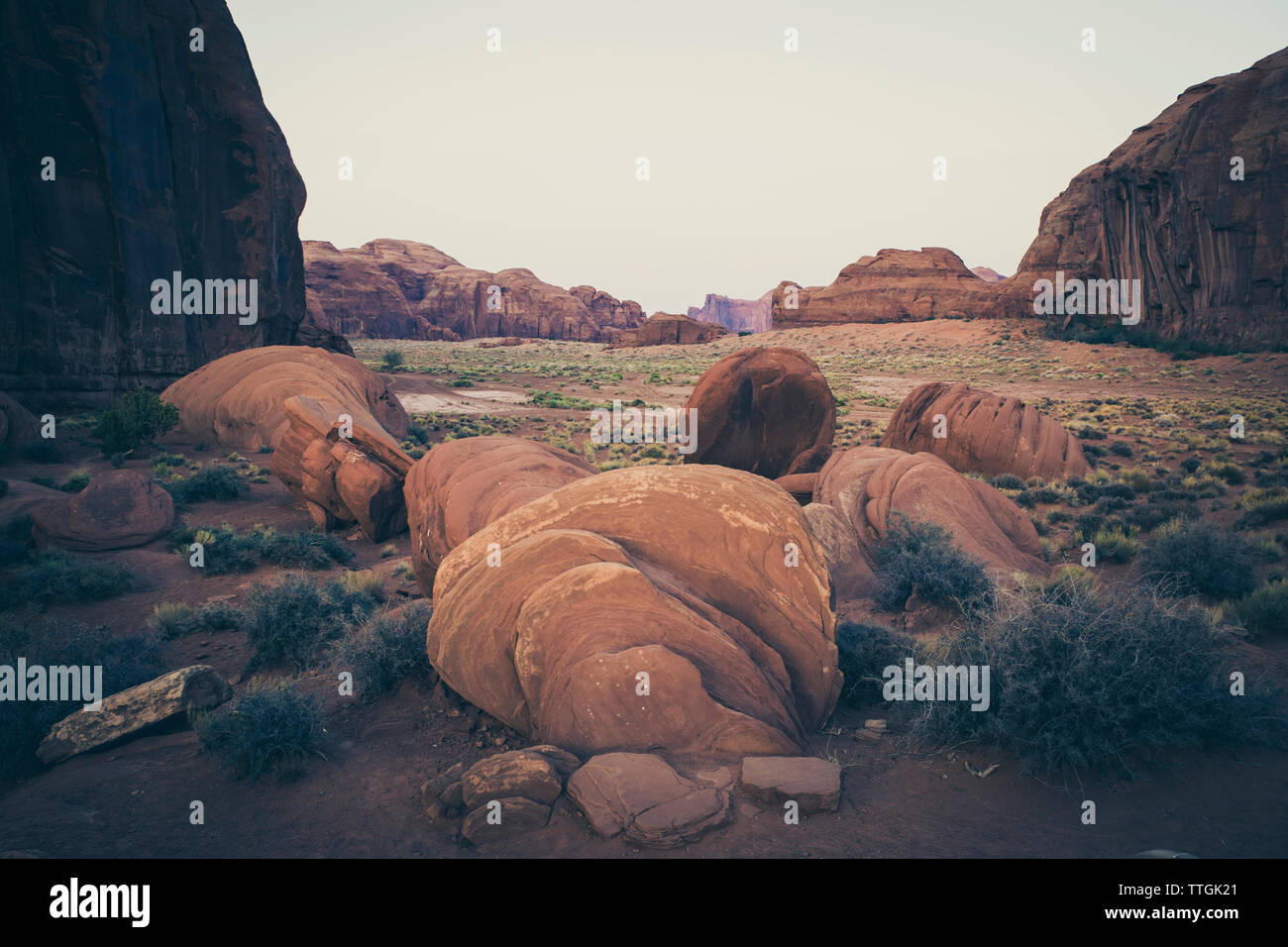 Monument Valley Rocks Stock Photo - Alamy