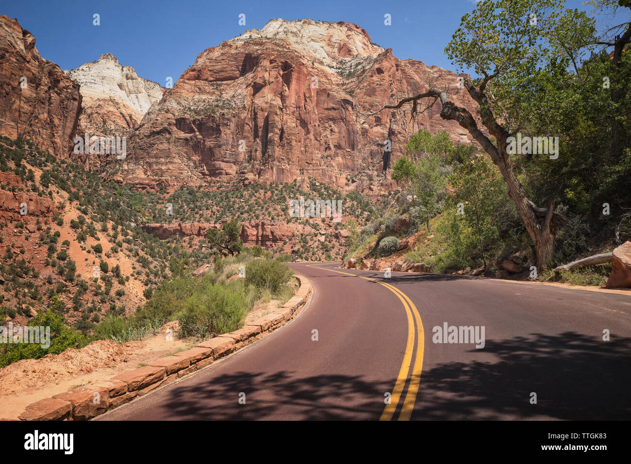 Road to zion hi-res stock photography and images - Alamy