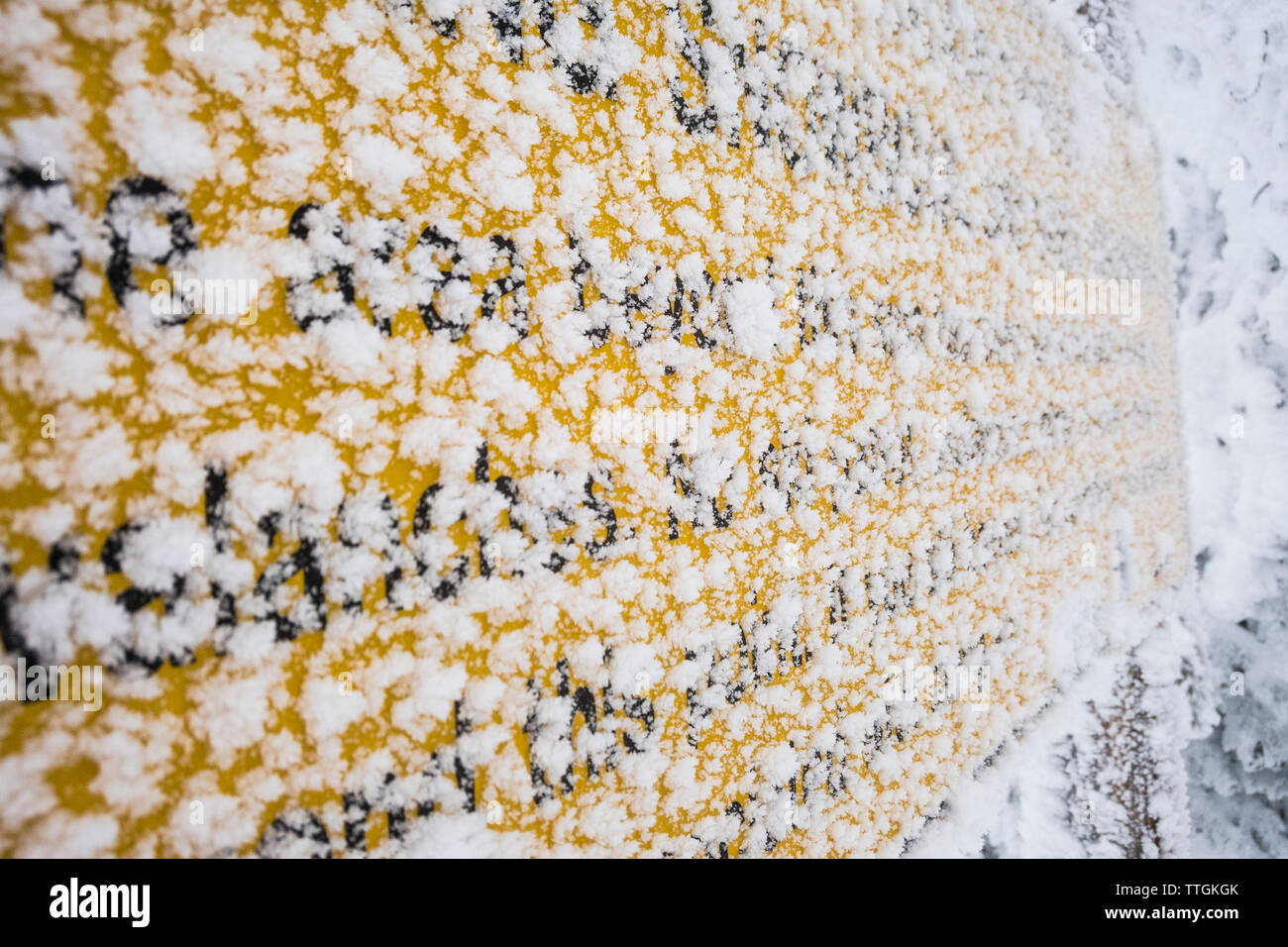Frost sign hi-res stock photography and images - Alamy