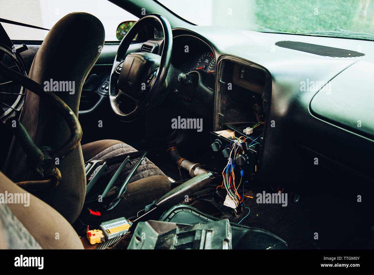 Muscle car crash hi-res stock photography and images - Alamy