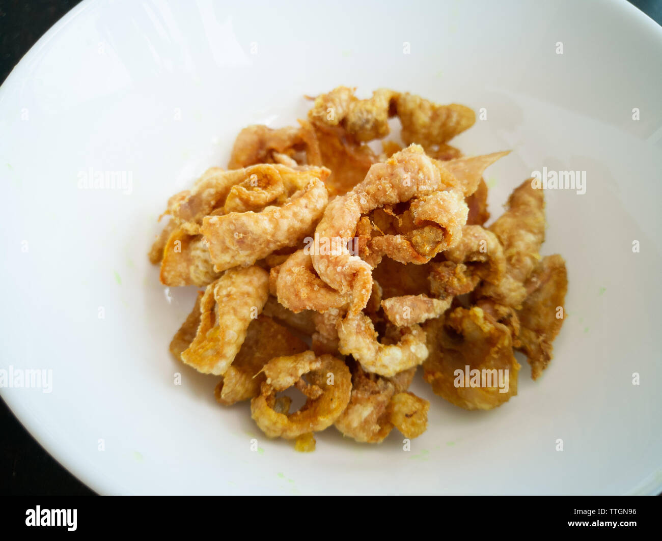 Deep fried chicken white background hi-res stock photography and images ...