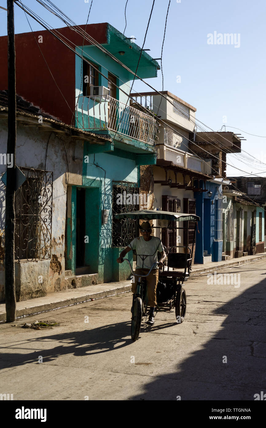 Real Life street scene in Trinidad, Cuba. 2017 Stock Photo - Alamy