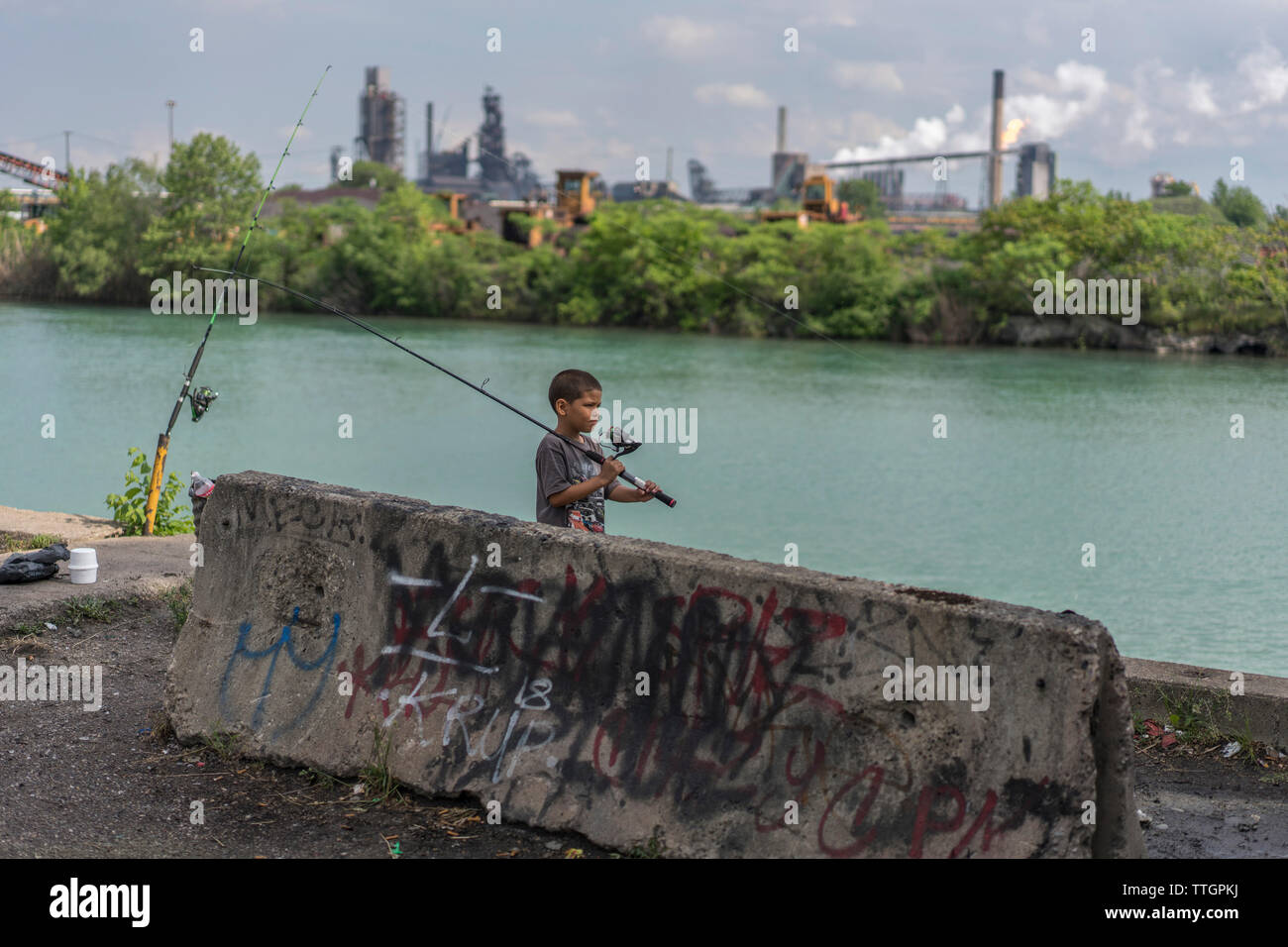 Detroit River Rouge High Resolution Stock Photography and Images - Alamy