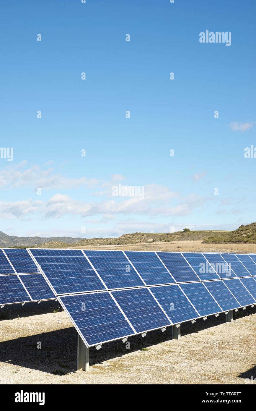 Solar panels landscape hi-res stock photography and images - Alamy
