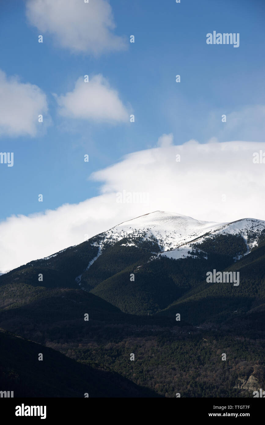 Peak in Tena Valley, Pyrenees Stock Photo - Alamy
