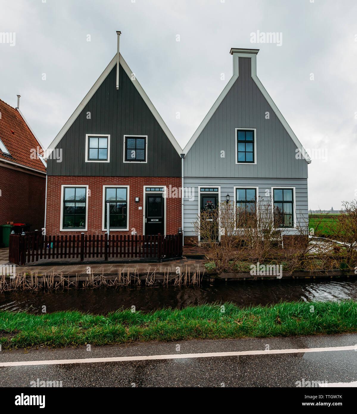Traditional Dutch Style Houses Traditional Dutch Style Row Houses On A