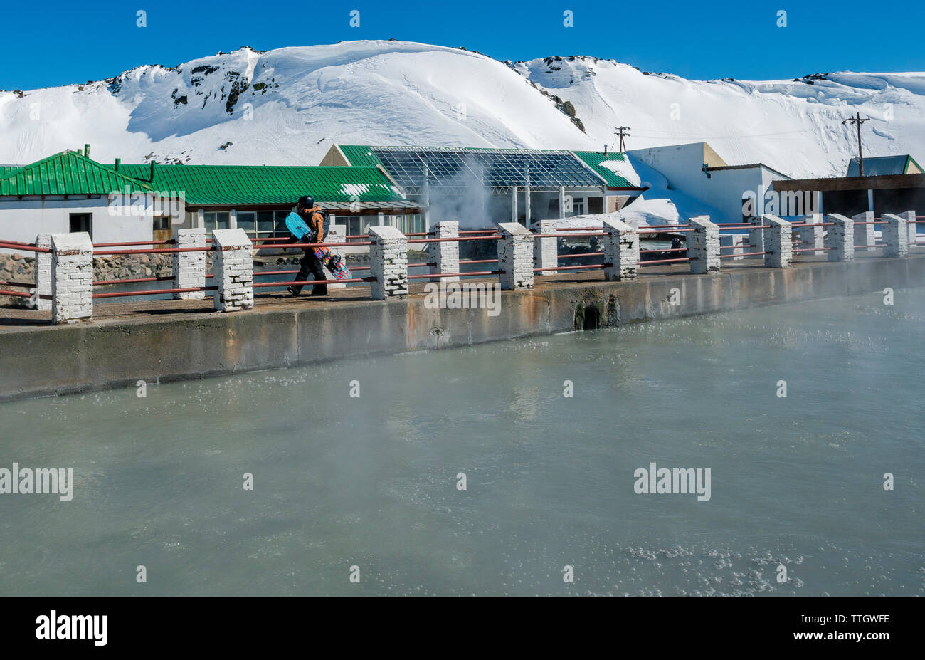 Walking past hot springs hi-res stock photography and images - Alamy