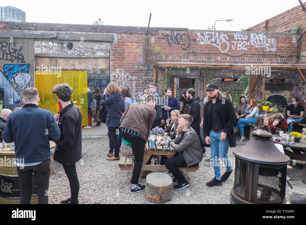 Liverpool baltic triangle trendy hi-res stock photography and images ...