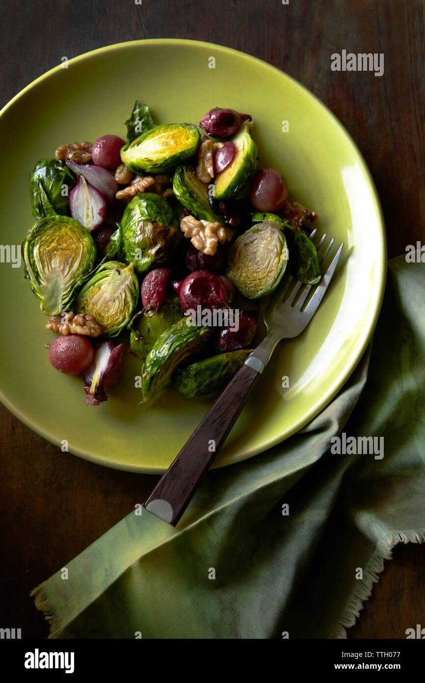 Brussel Sprout Dish Stock Photo - Alamy