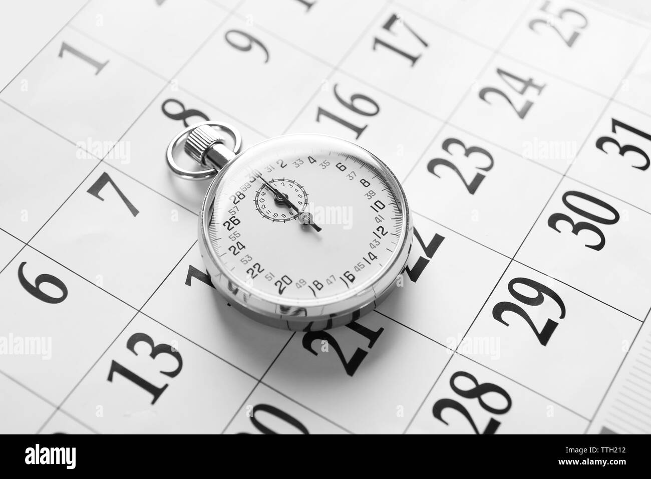 Traditional clock calendar design hi-res stock photography and images ...