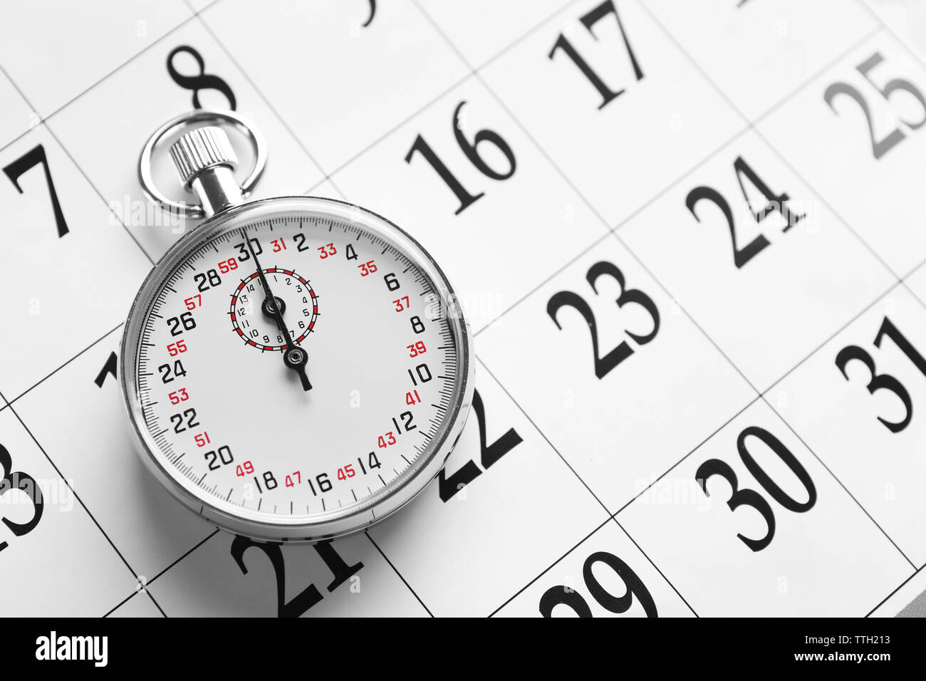 Traditional clock calendar design hi-res stock photography and images - Alamy