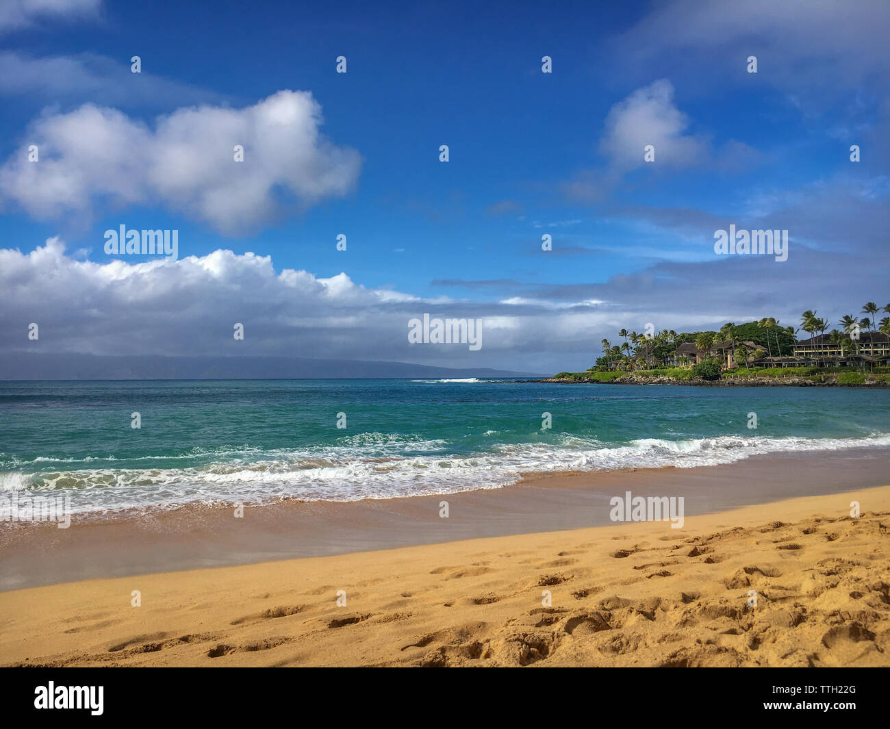 Napili Bay beach on the Hawaiian island of Maui, USA Stock Photo - Alamy