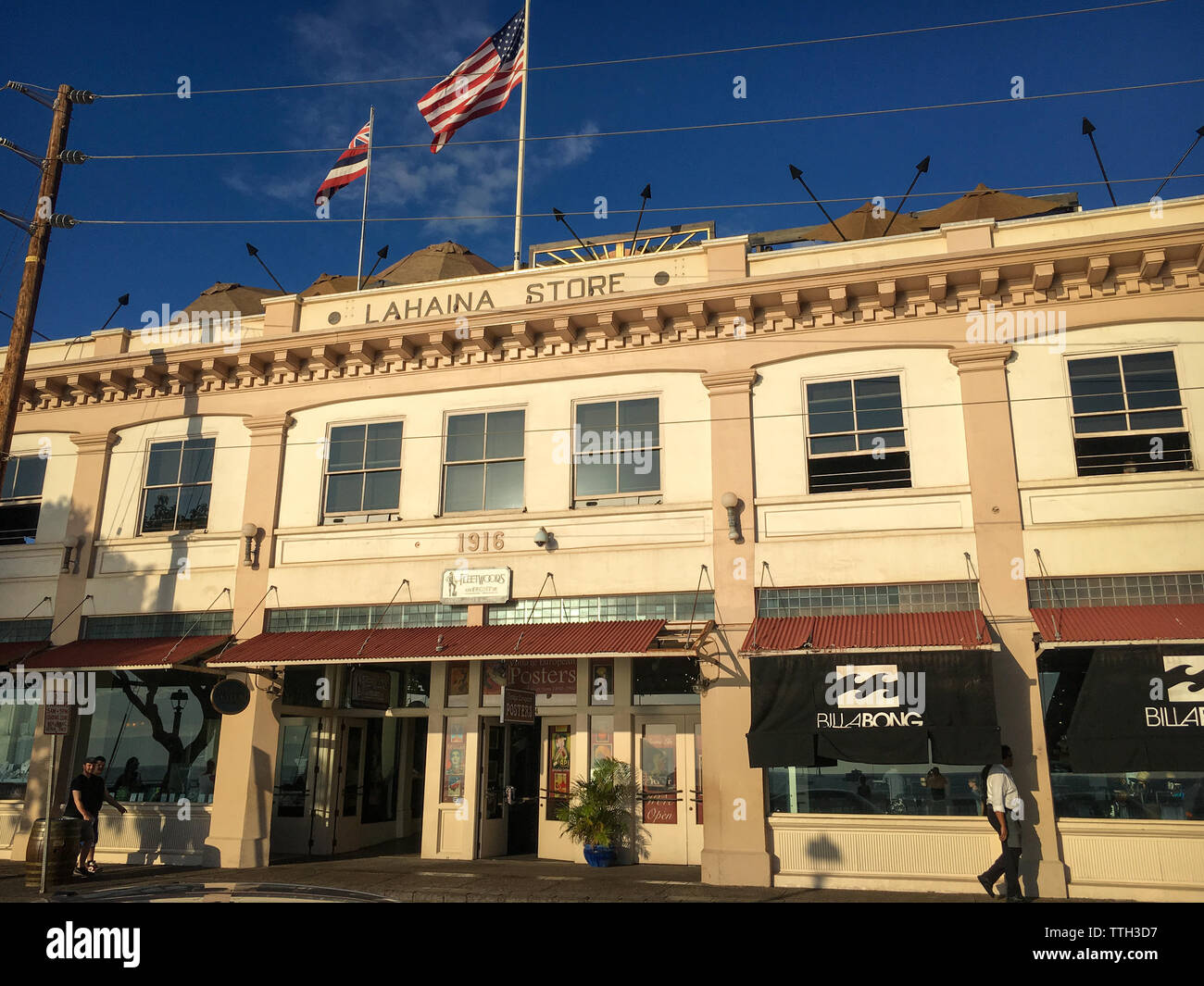 Lahaina center maui hawaii hi-res stock photography and images - Alamy
