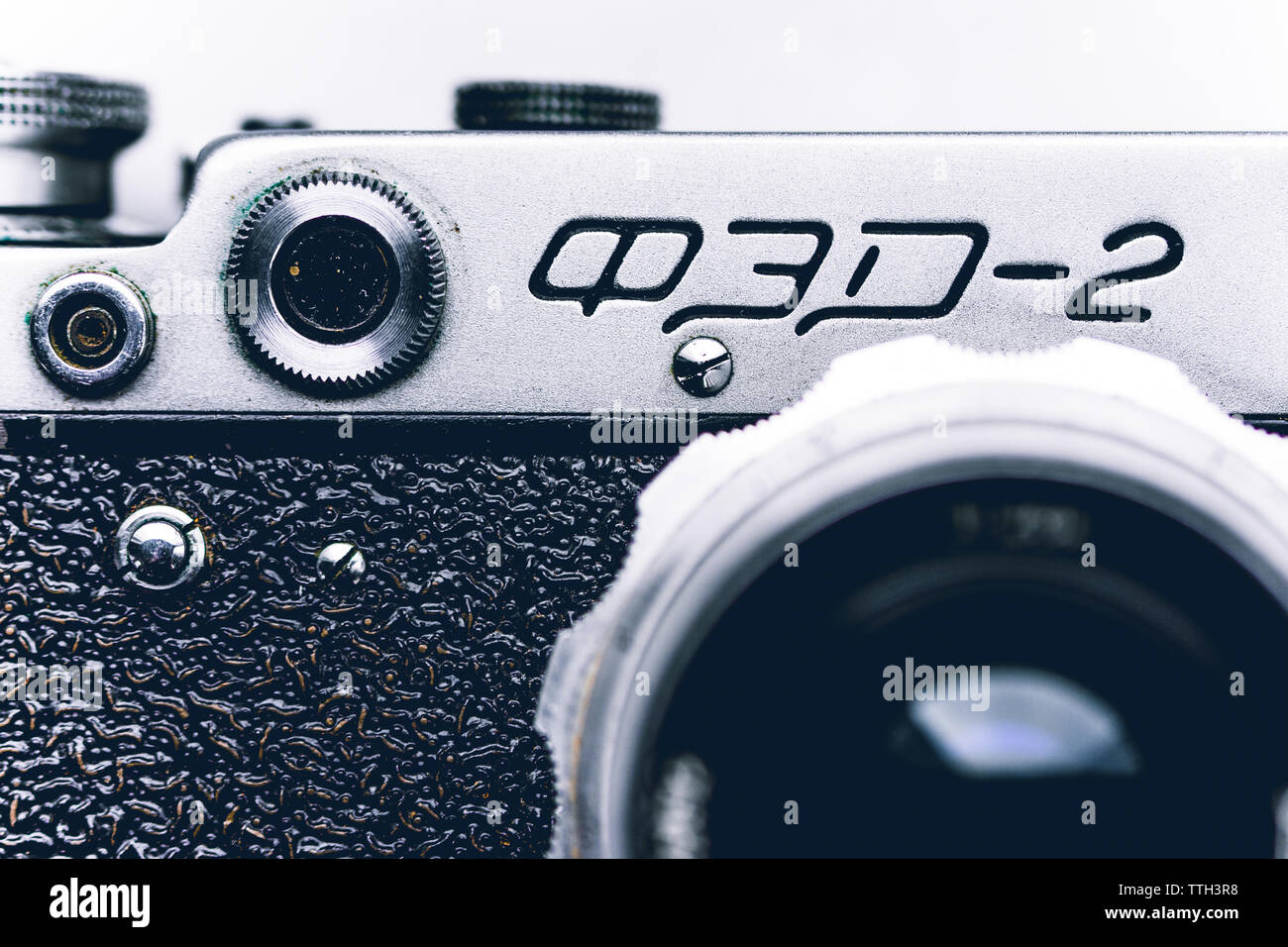 Vintage film camera Stock Photo - Alamy