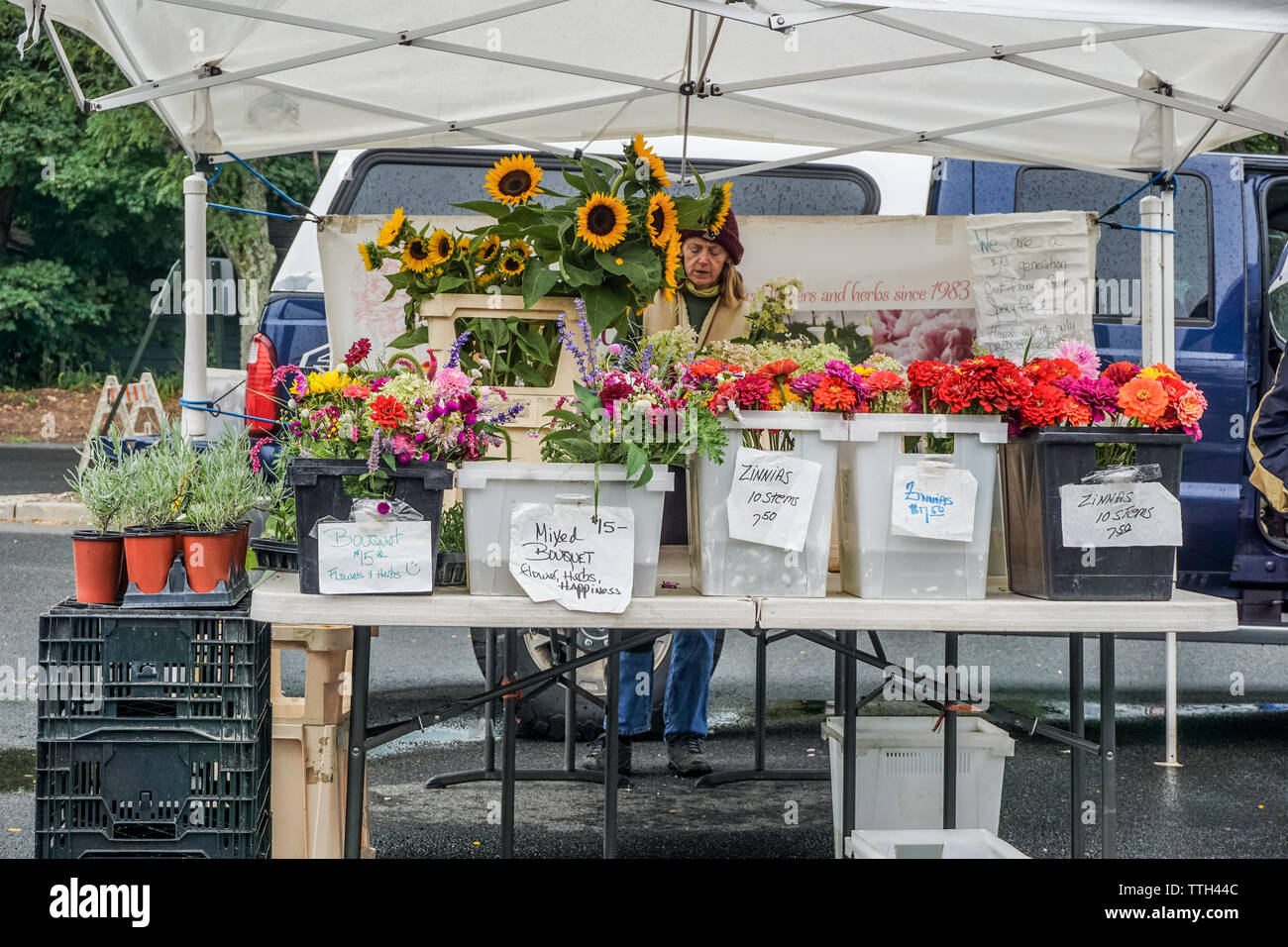 Flower Market Stand