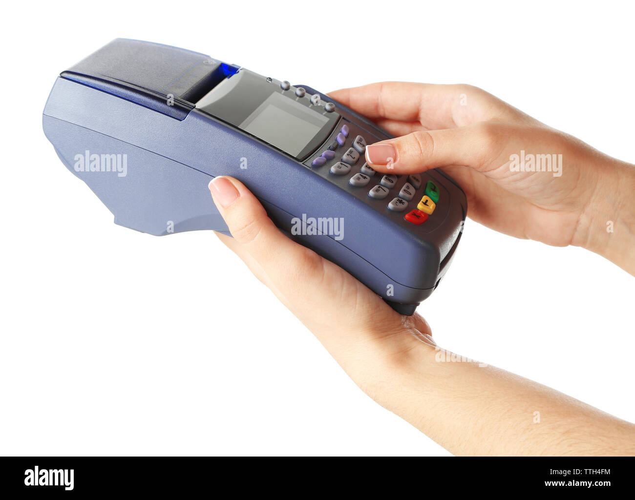 Using credit card machine hi-res stock photography and images - Alamy