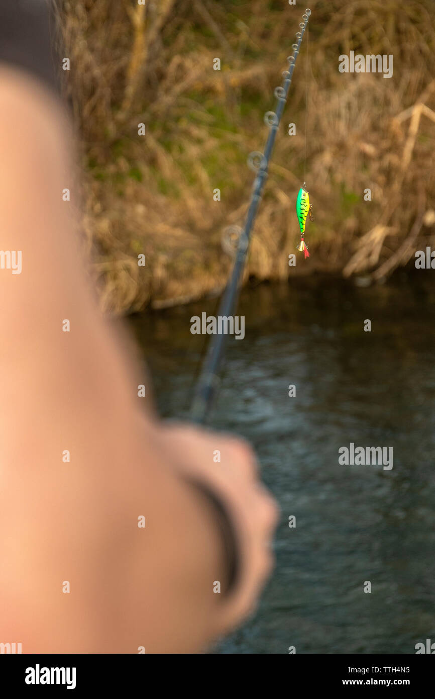 Bait on a rod hi-res stock photography and images - Alamy