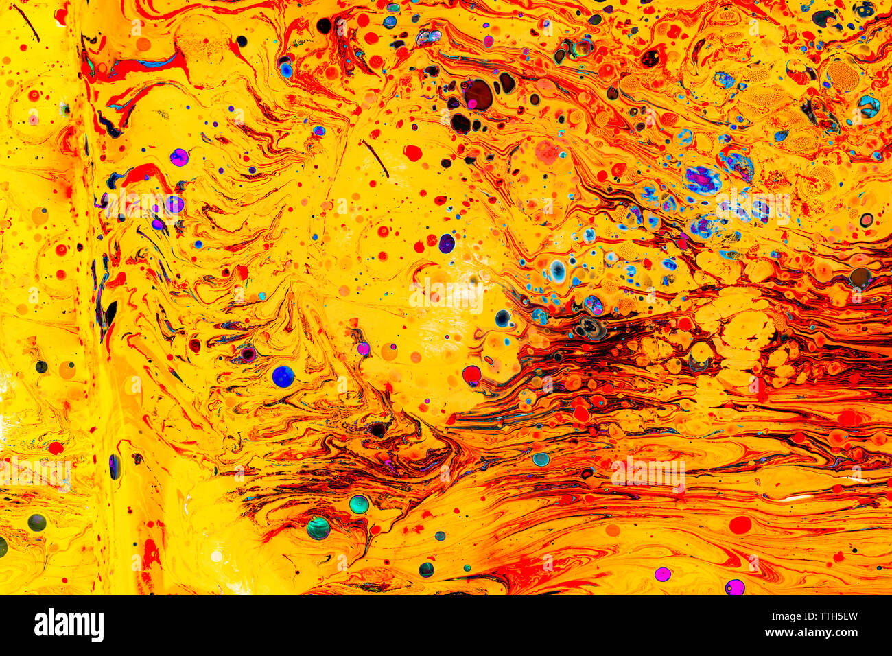 Abstract marbling art patterns as colorful background Stock Photo - Alamy