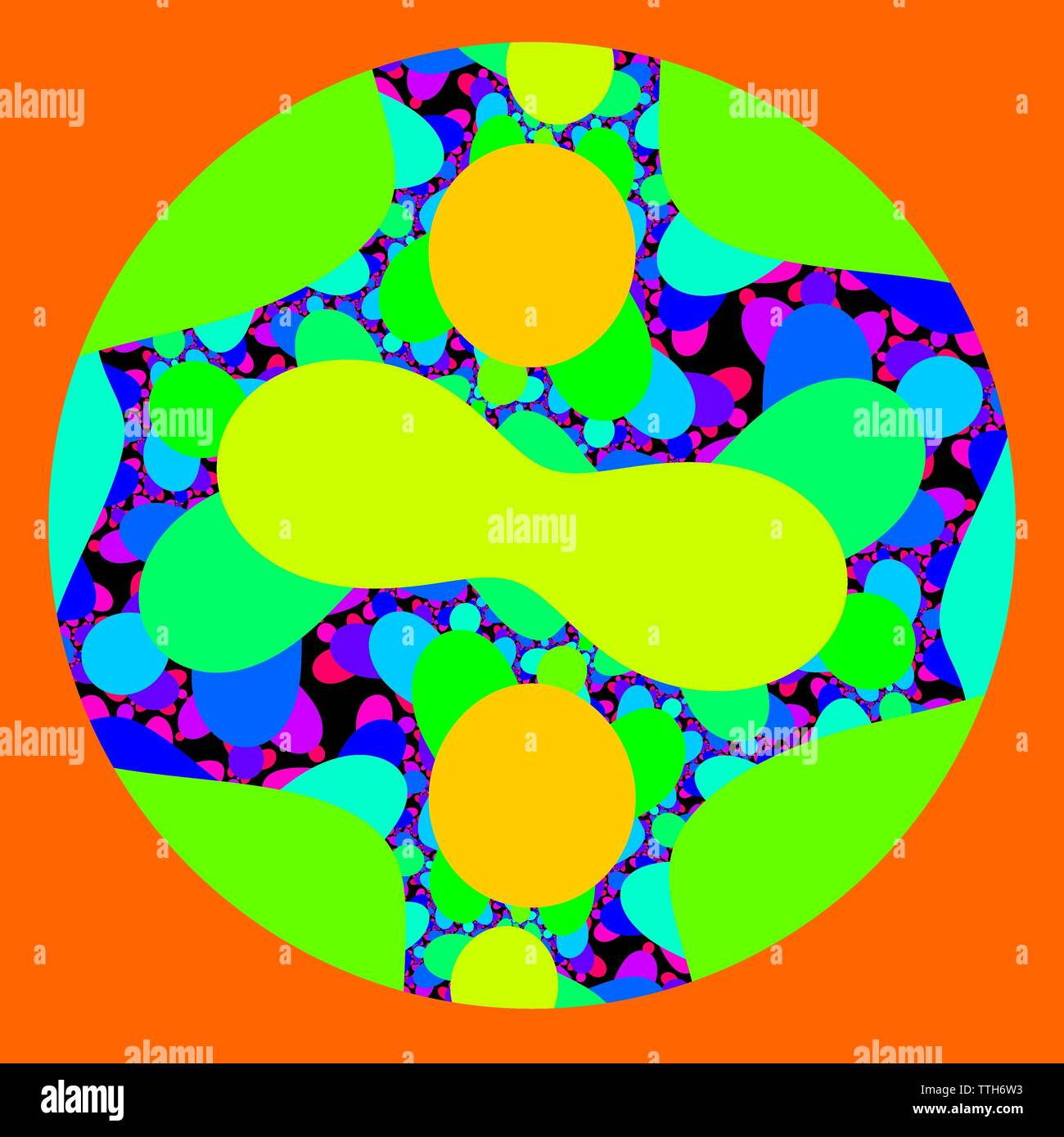 An image created using computer graphics of a mathematical object ...