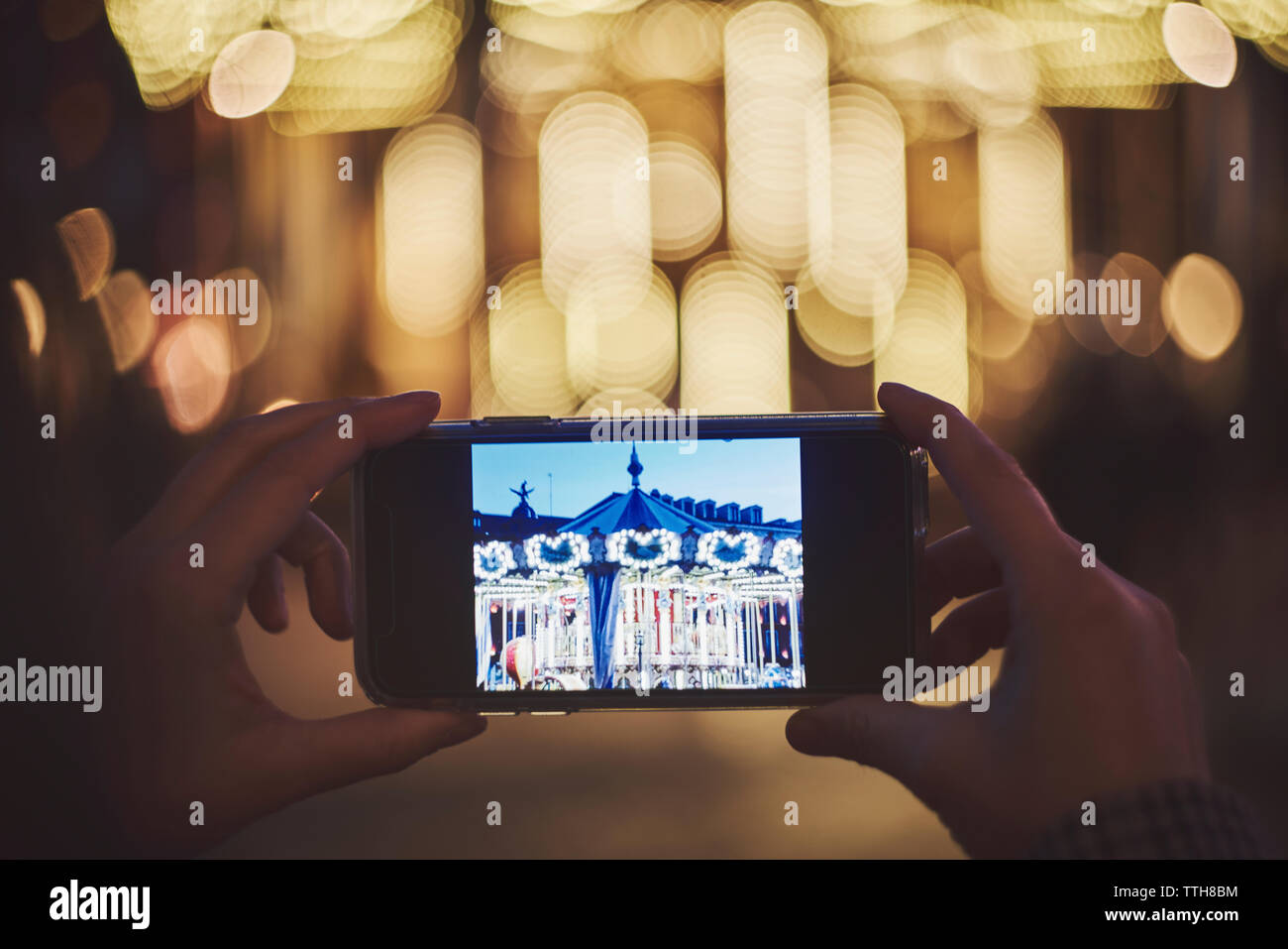 Woman taking picture steep hi-res stock photography and images - Alamy