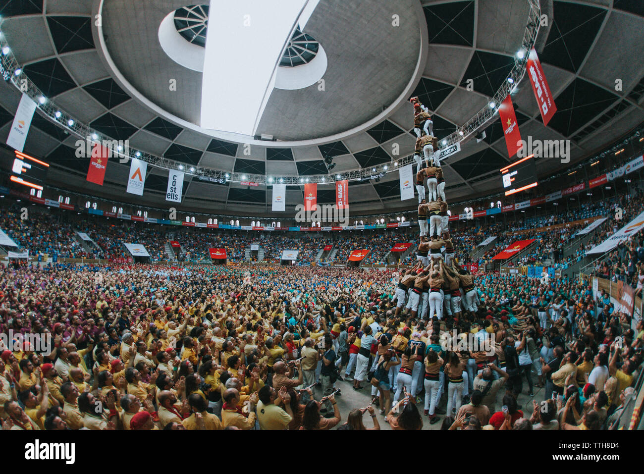 Human tower competition hi-res stock photography and images - Alamy