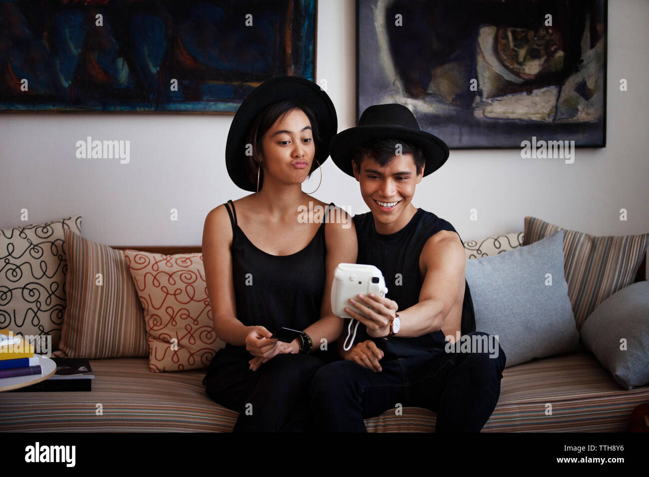 Hats through the years hi-res stock photography and images - Alamy