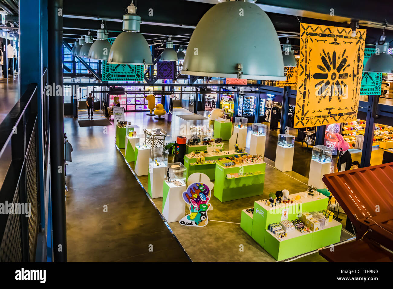Seoul, South Korea - May 15, 2017: Common Ground store is built with ...