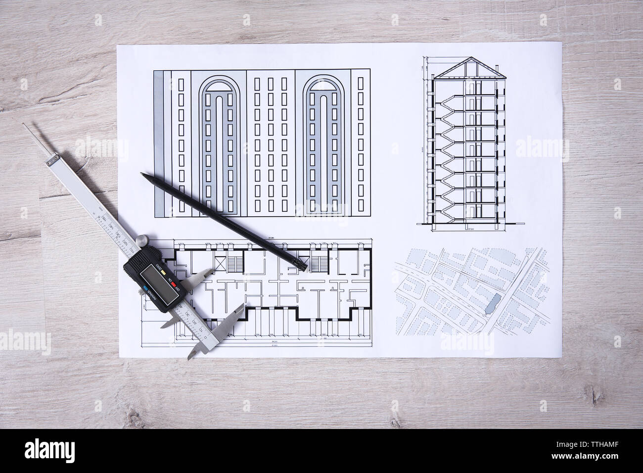Digital ruler hi-res stock photography and images - Alamy