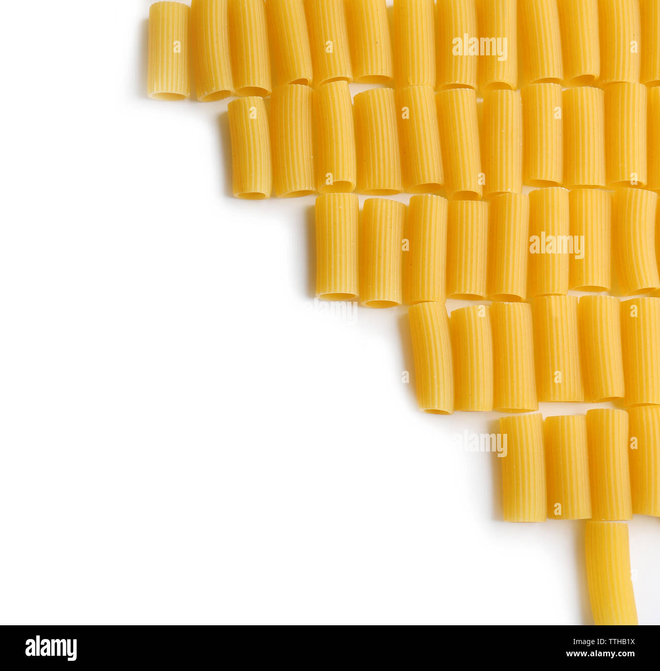 Italian pasta, top view Stock Photo - Alamy