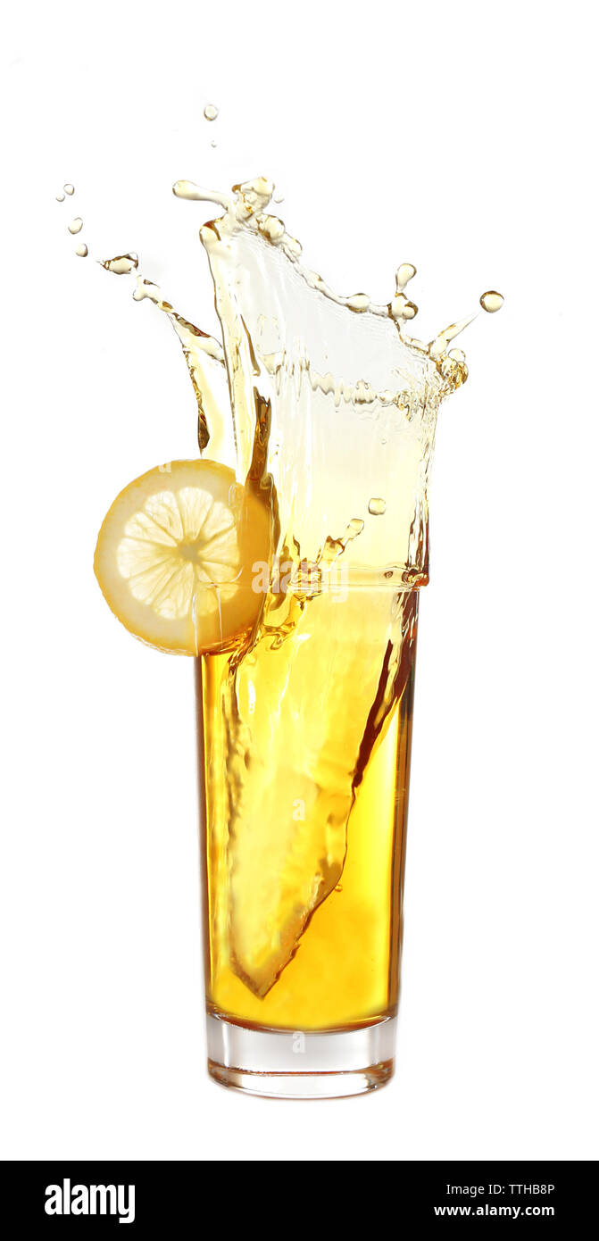 Ice tea splash on hi-res stock photography and images - Alamy