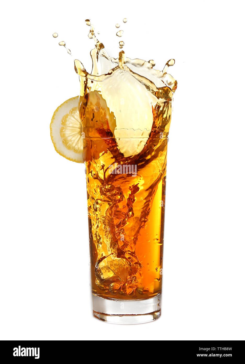 Ice tea splash on hi-res stock photography and images - Alamy