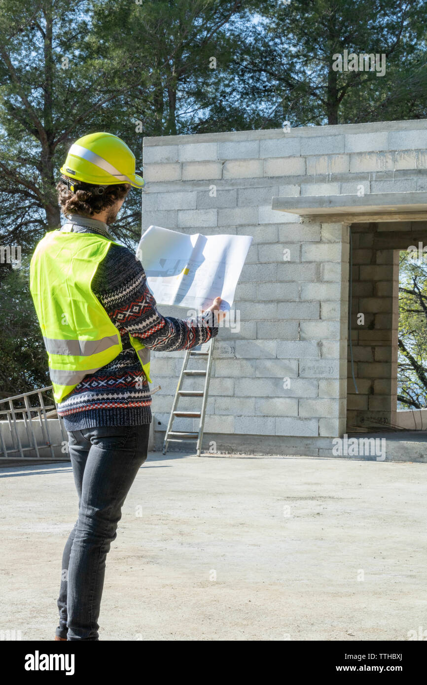 Master plan of construction hi-res stock photography and images - Alamy