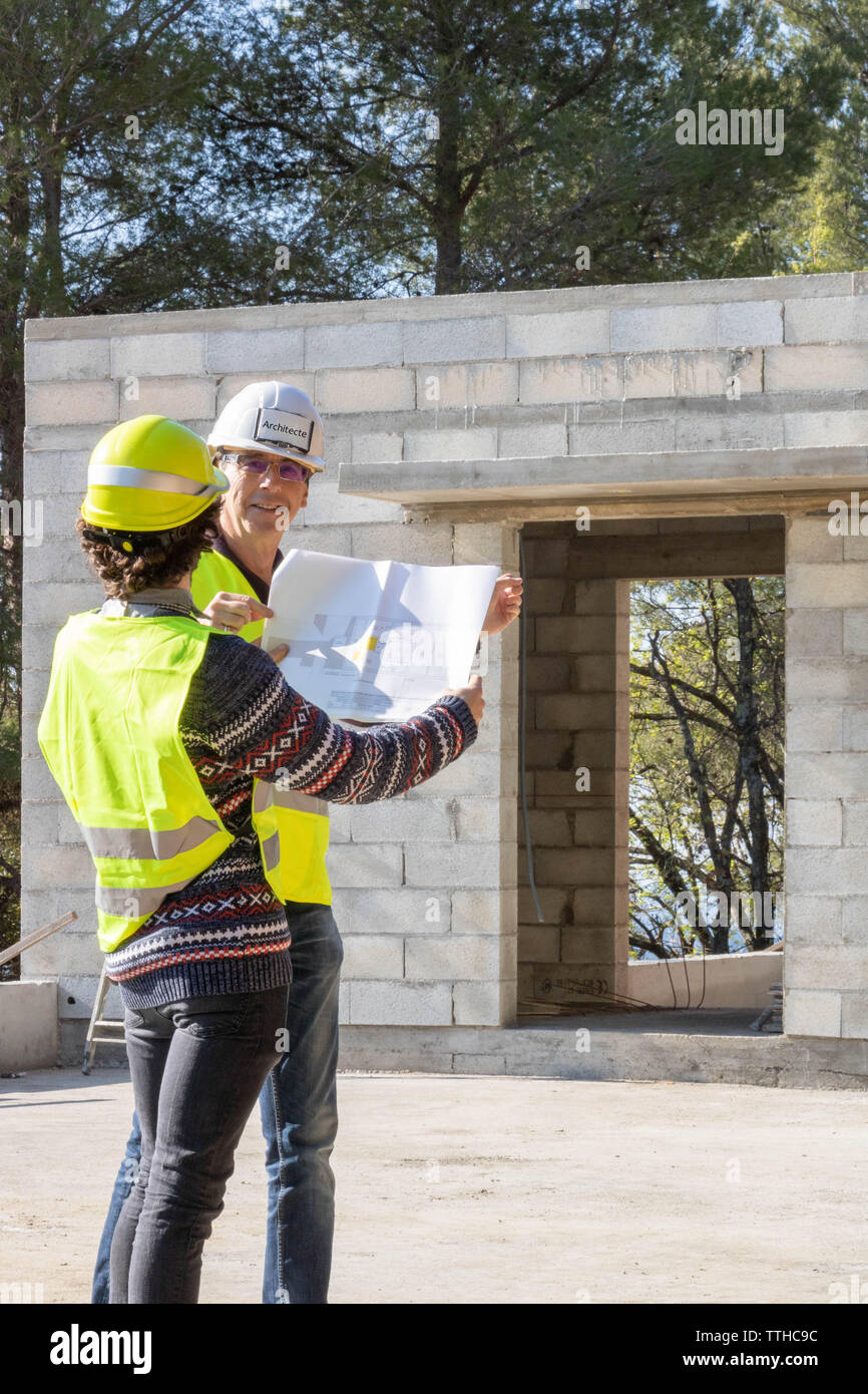 Master plan of construction hi-res stock photography and images - Alamy