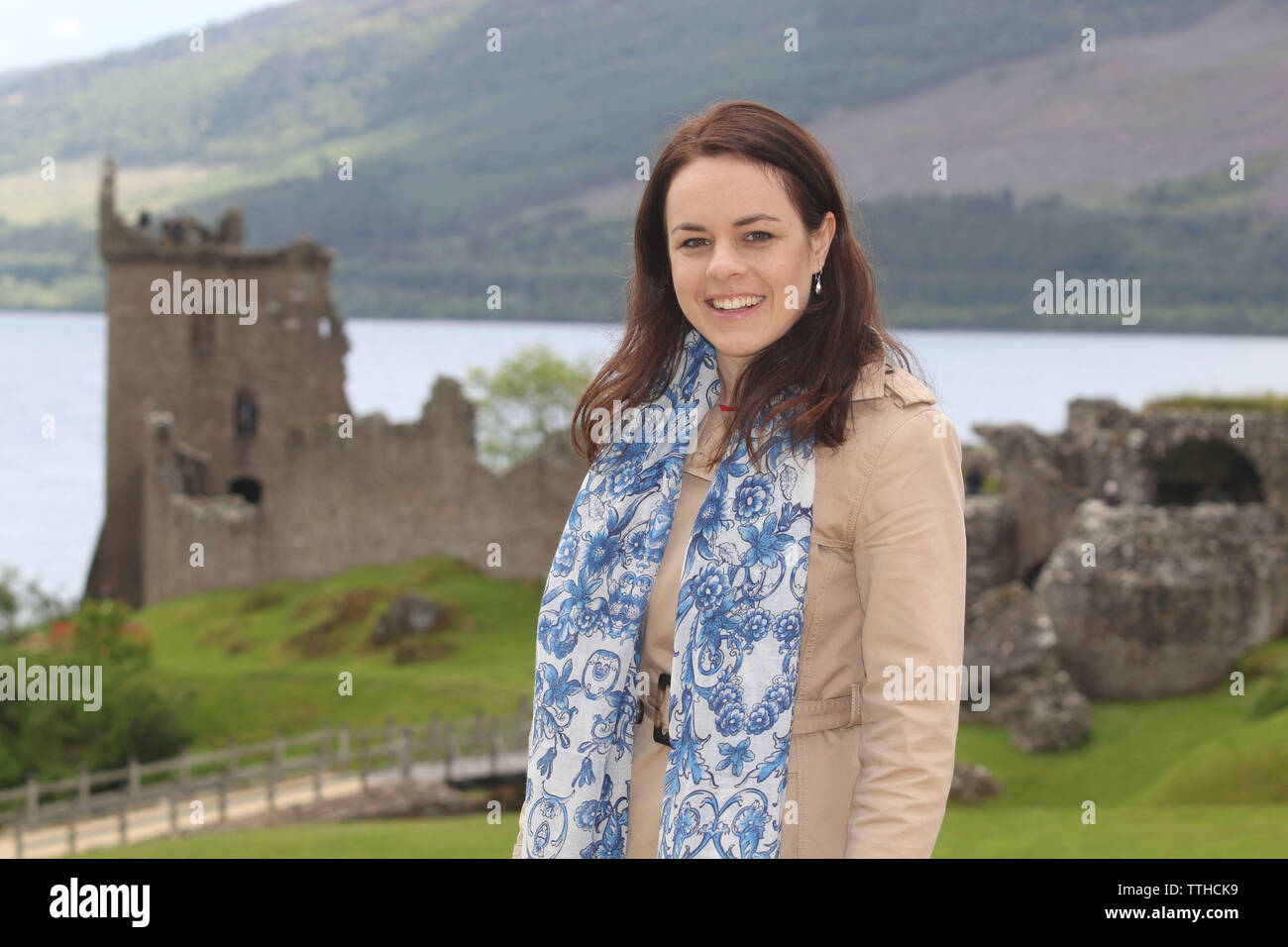 Inverness, UK, 17 June 2019. Kate Forbes, MSP for Skye, Lochaber and ...
