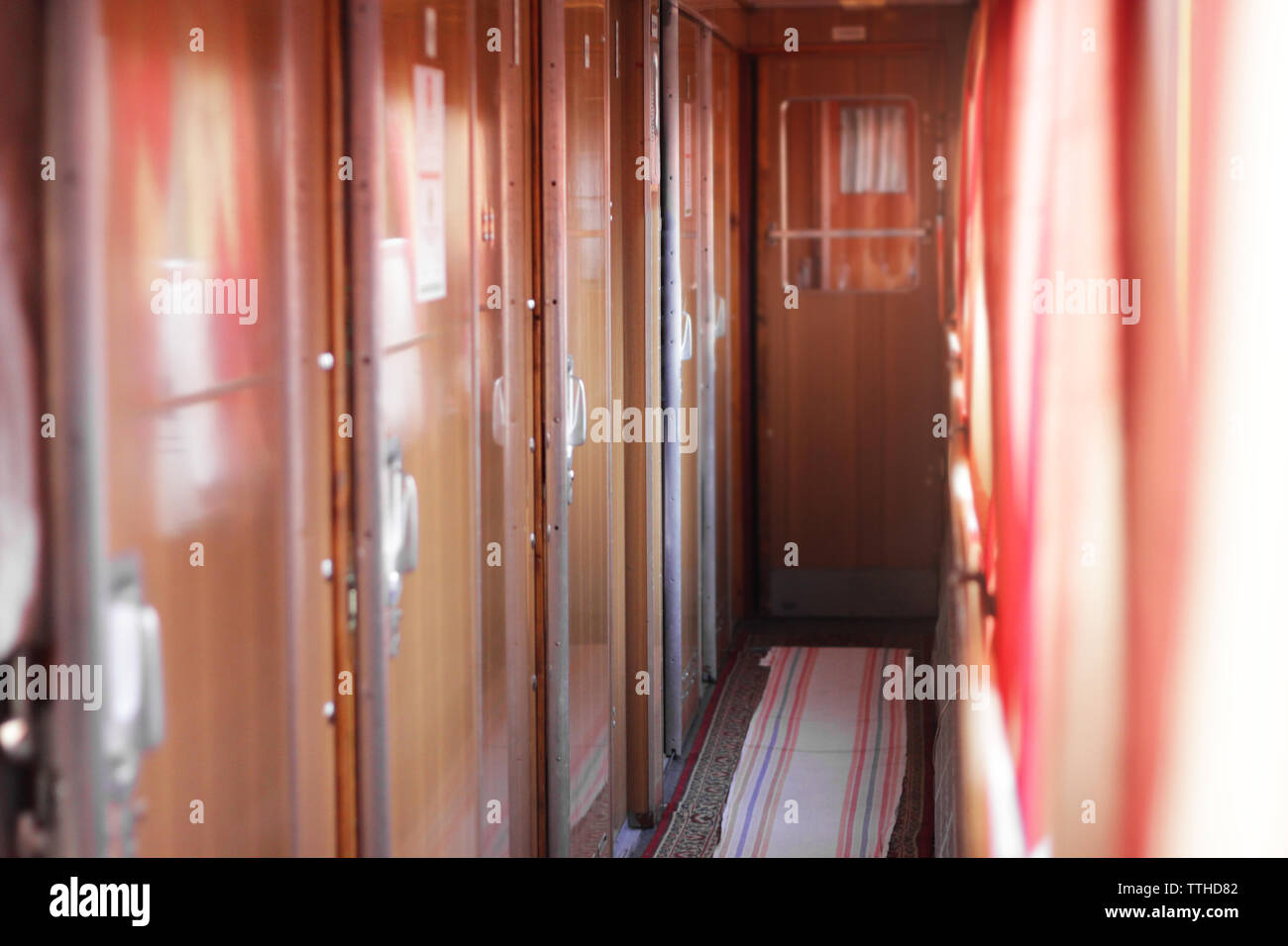 Cart car interior corridor hi-res stock photography and images - Alamy