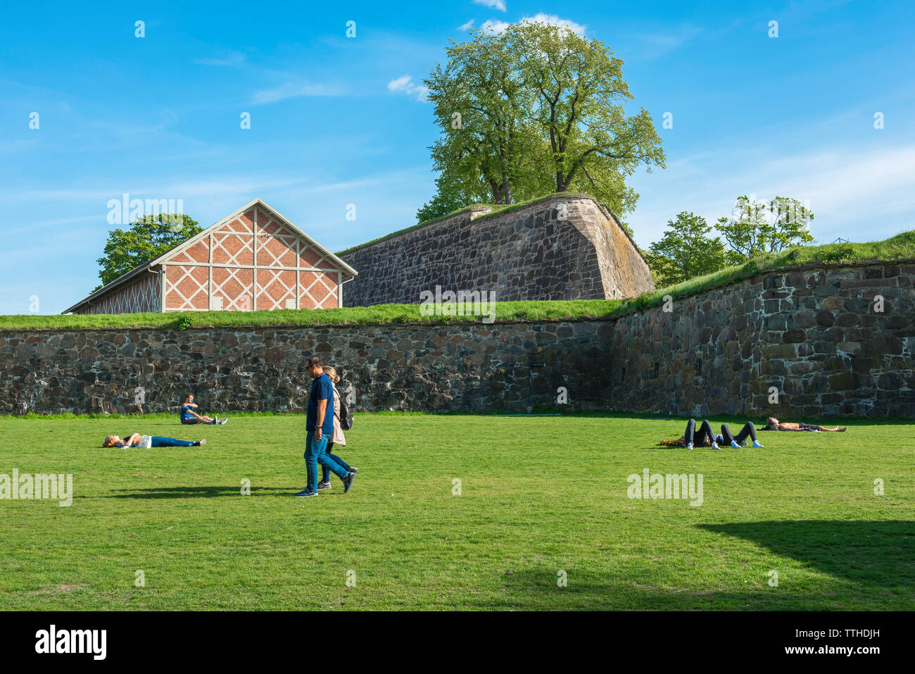Oslo castle hi-res stock photography and images - Alamy