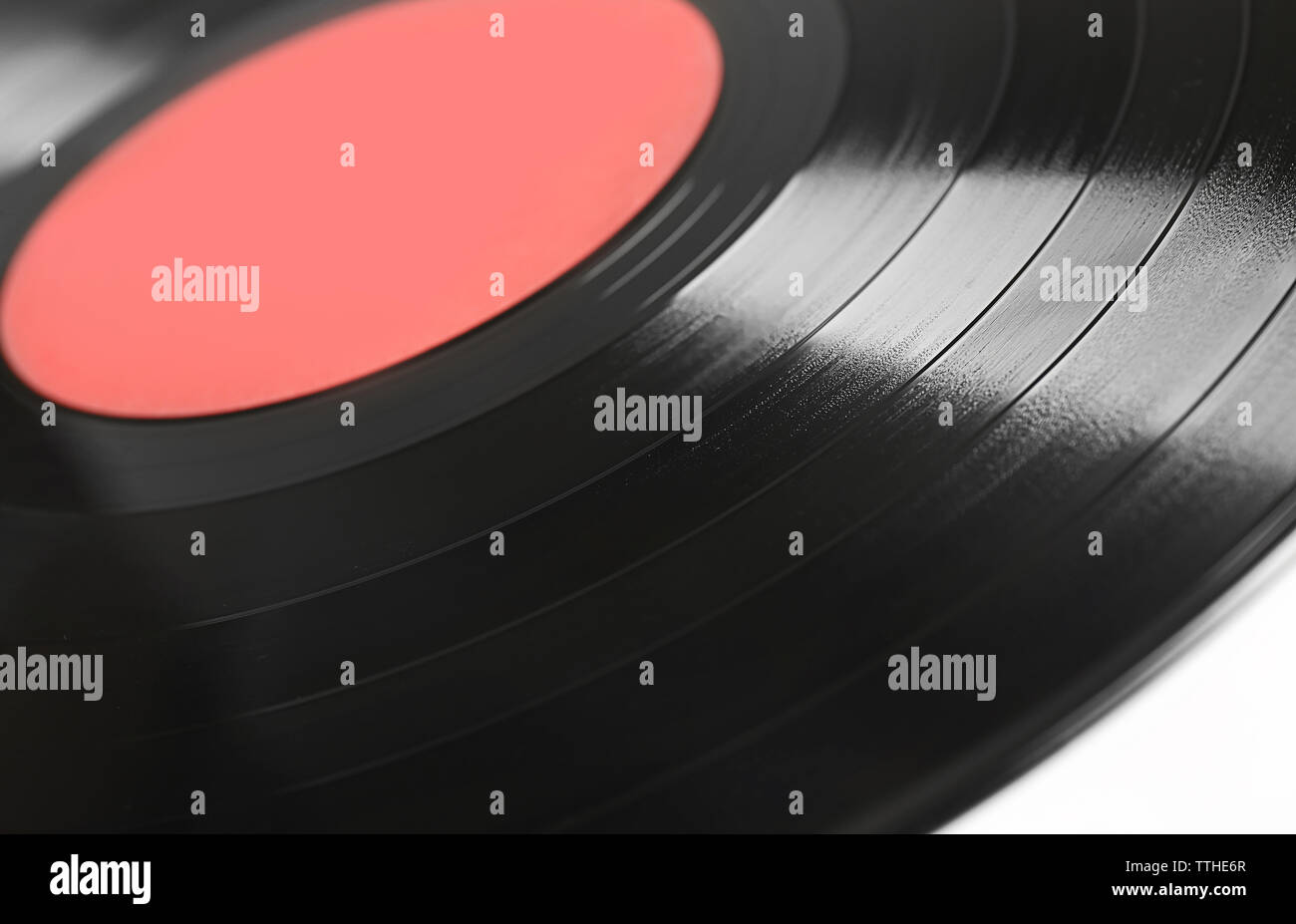 Vinyl record, closeup Stock Photo - Alamy