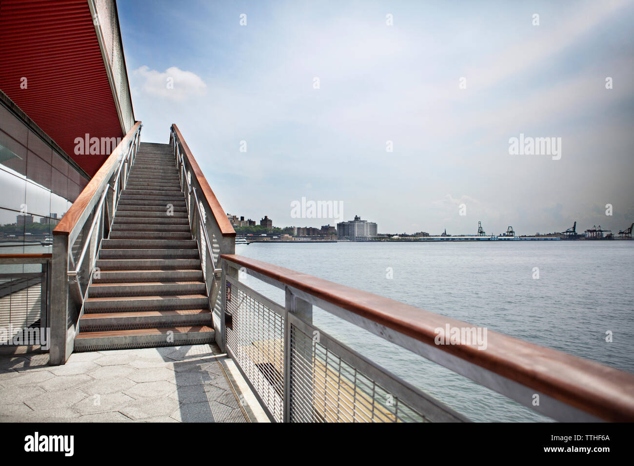 Staircase river architecture hi-res stock photography and images - Alamy