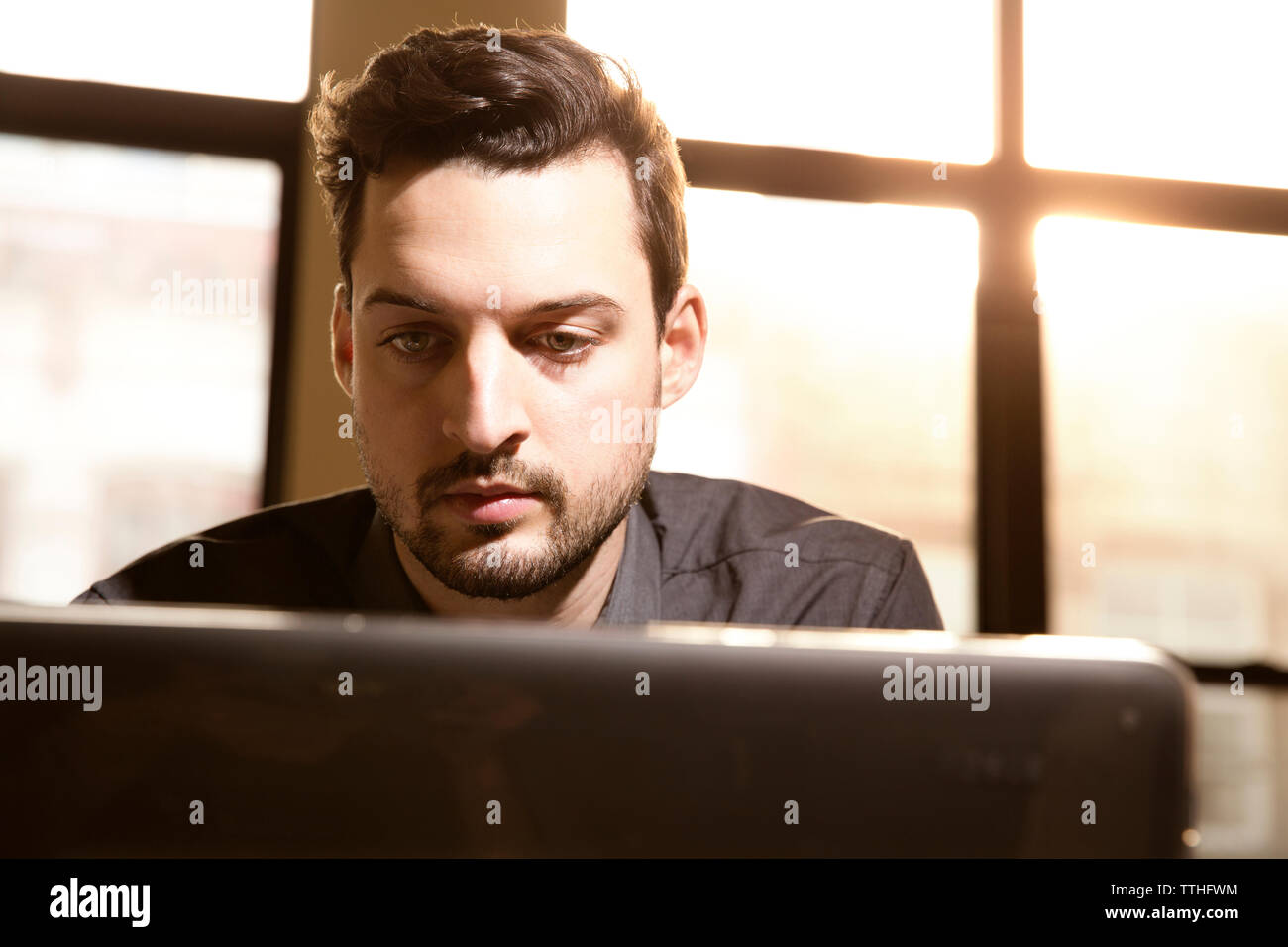 Office of communication hi-res stock photography and images - Alamy