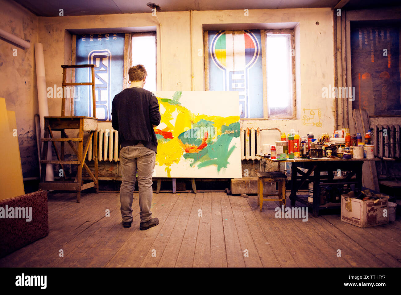 Abstract artist view hi-res stock photography and images - Alamy