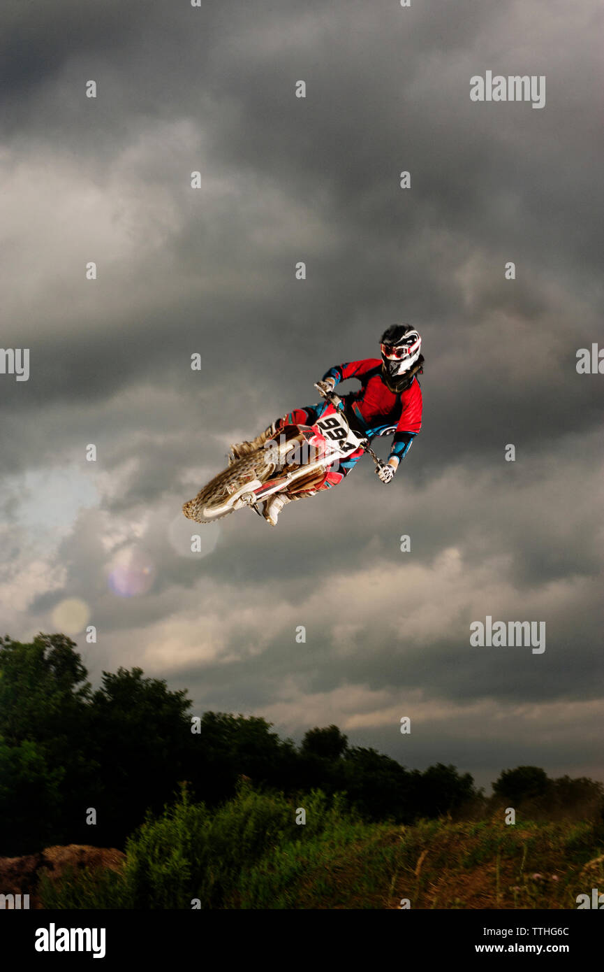 Biker riding motorcycle low angle hi-res stock photography and images ...