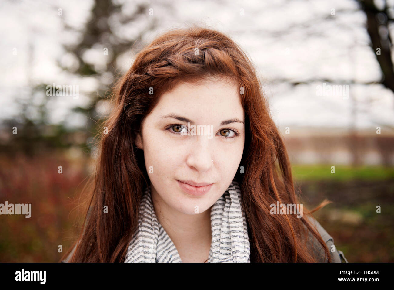 Close-up portrait of beautiful woman Stock Photo - Alamy