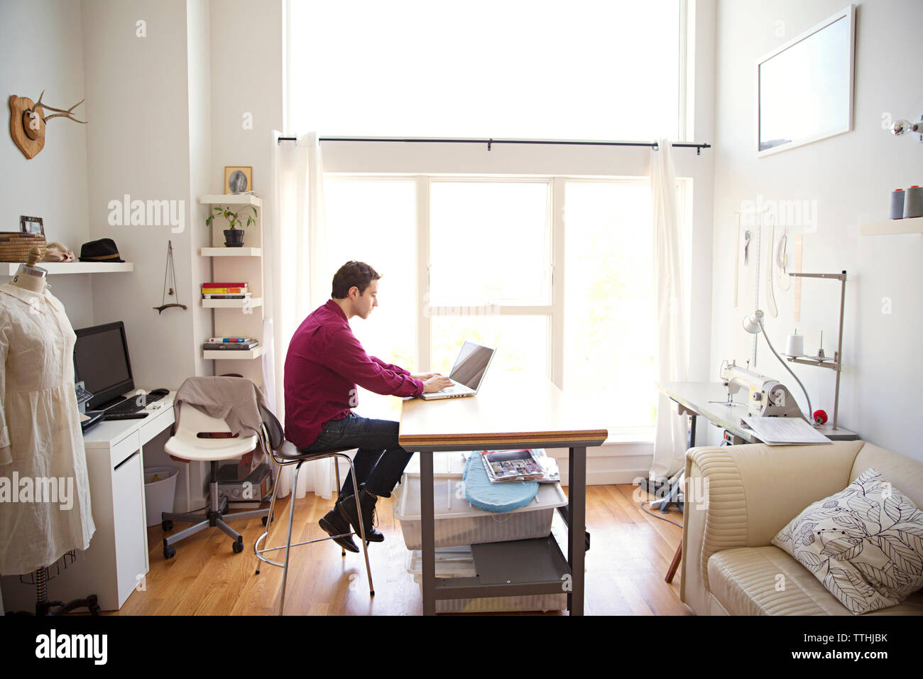 Fashion Designer Work Environment